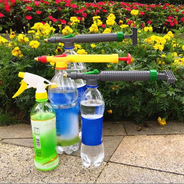Manual High Pressure Air Pump Manual Sprayer Adjustable Drink Bottle ...