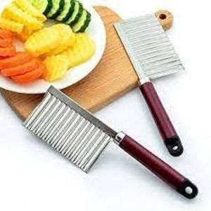 Stainless Steel Vegetable Carrot Wavy Cutter Slicer Potato Chips ...