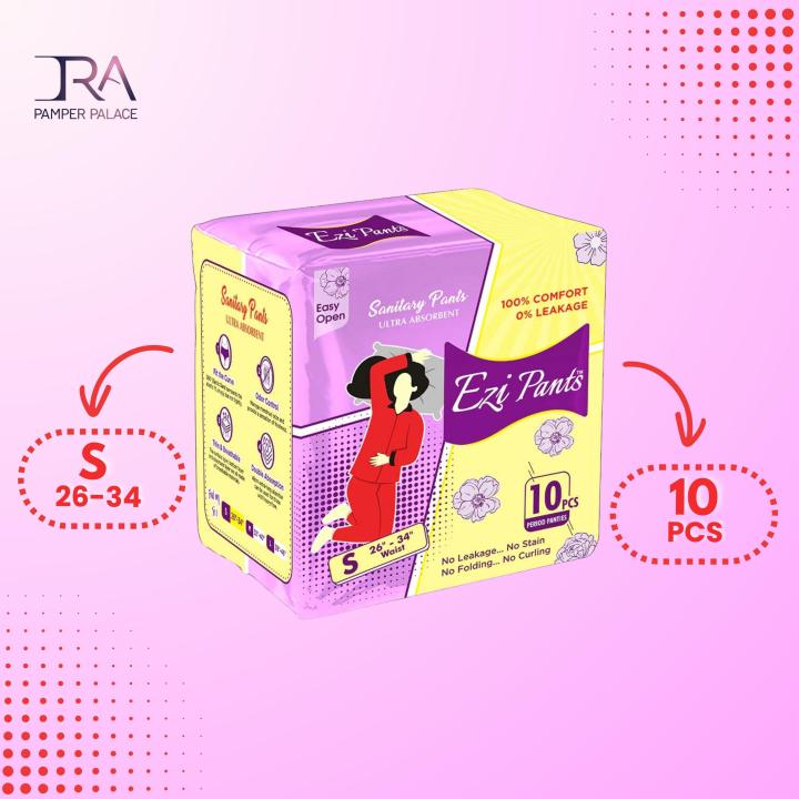 Ezi Pants Sanitary Pads Small Size | Ultra Soft, Leakproof Protection ...