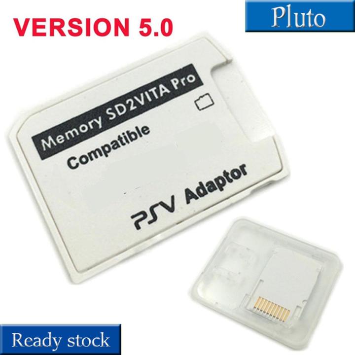 V5.0 SD2VITA PSVSD Pro Adapter for PS Vita Henkaku 3.60 Micro SD Memory ...