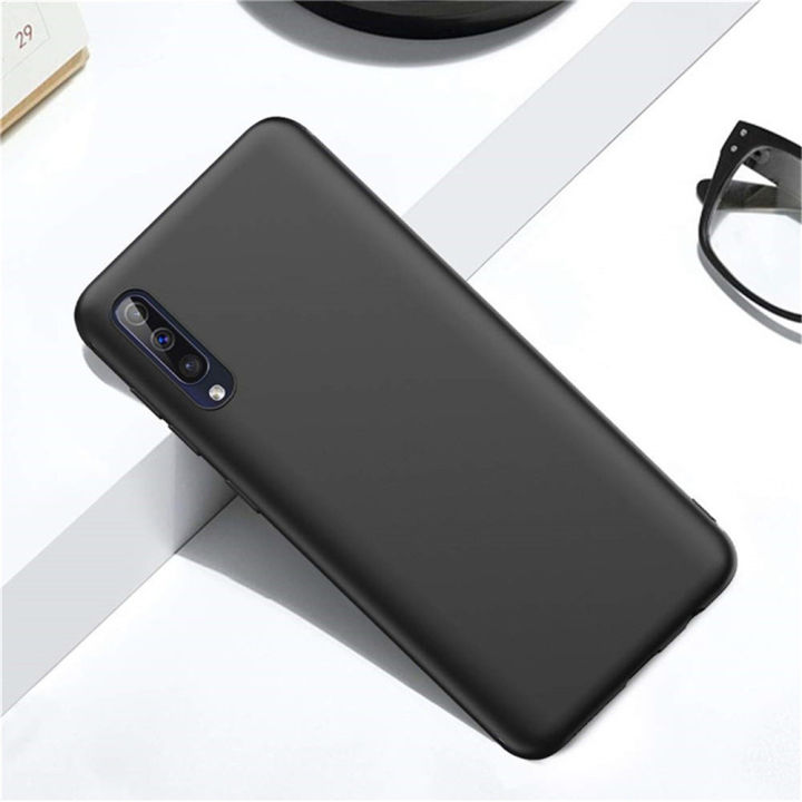 Samsung a50 Black Soft silicon Back Cover | Daraz.pk