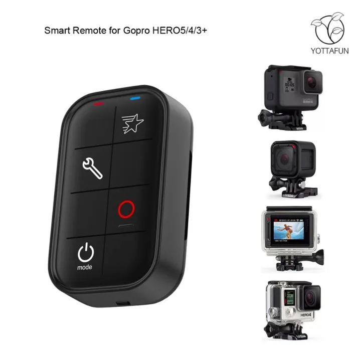 YOTTAFUN Waterproof Smart WIFI Remote Control For GoPro Hero 5/ Hero4 ...