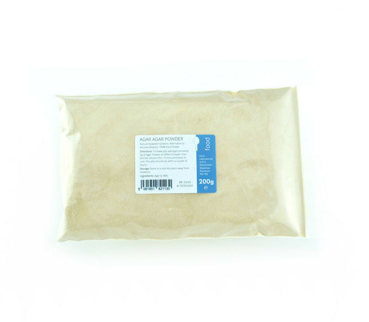 Agar Agar powder 200g - Food Grade. Vegan Gelatine | Daraz.pk