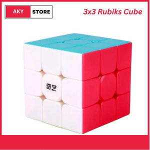 Rubik's Cube 3x3 Stickerless Magnetic Speed Cube - Qiyi Super Fast Problem-Solving Challenging ...