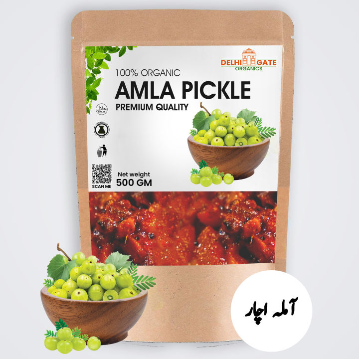 Gooseberry Pickle | Amla ka Achaar / Achar Ghar ka Achar - 500 Gram ...