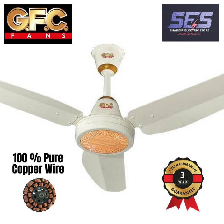 GFC fans ceiling fan Crown Deluxe series model High speed 100% Pure Copper Wire / winding ...
