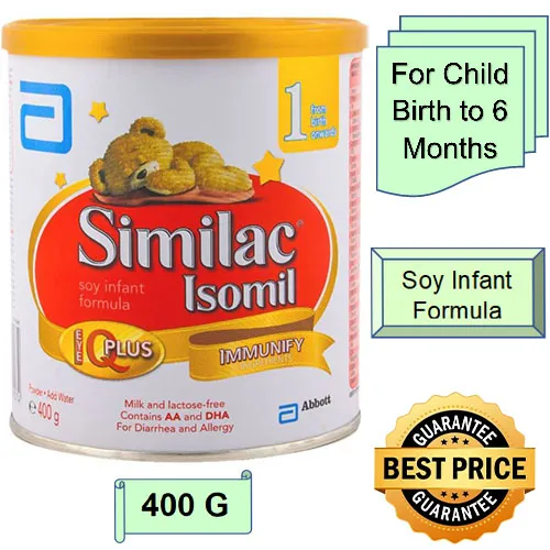 Similac Isomil Infant Soy Infant Formula For Child birth to 6 Months ...