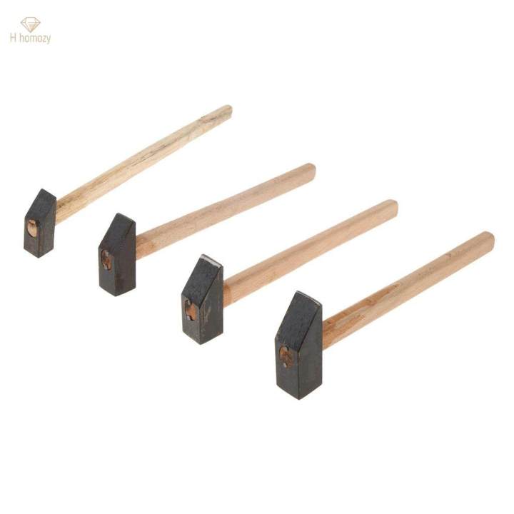 Multifunction Iron Wooden Handles Hammer for Jewelry Making Design ...
