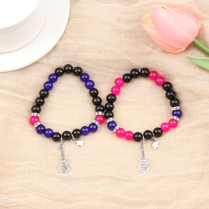 1Pair Of Tv Girl Matching Bracelets Who Really Cares Album Inspired ...