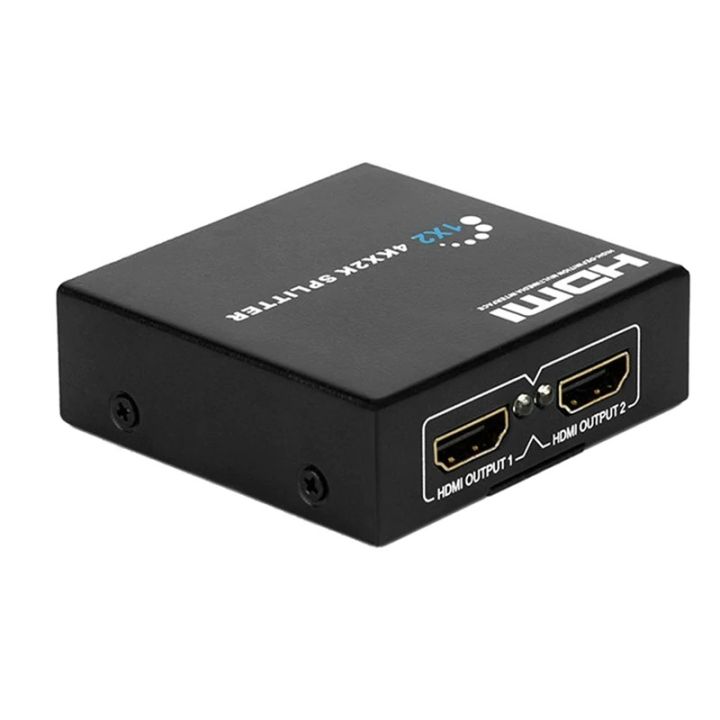 HDMI Splitter HDMI Switch 1X2 4Kx2K Split 1 In 2 Out Amplifier Display ...