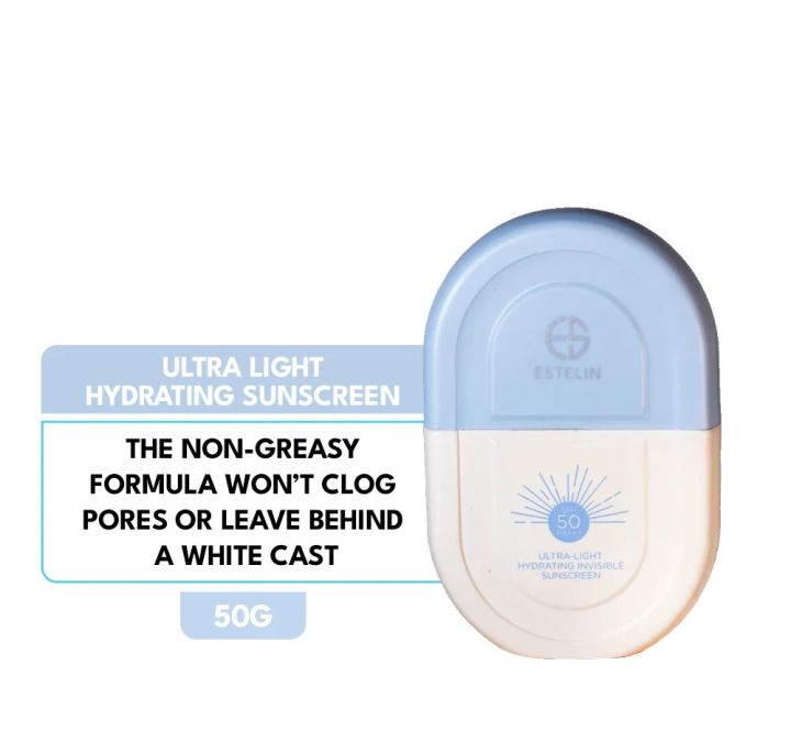 Estelin Ultra Light Invisible Sunscreen SPF 50 PA+++ - 50g ES0076 | Daraz.pk