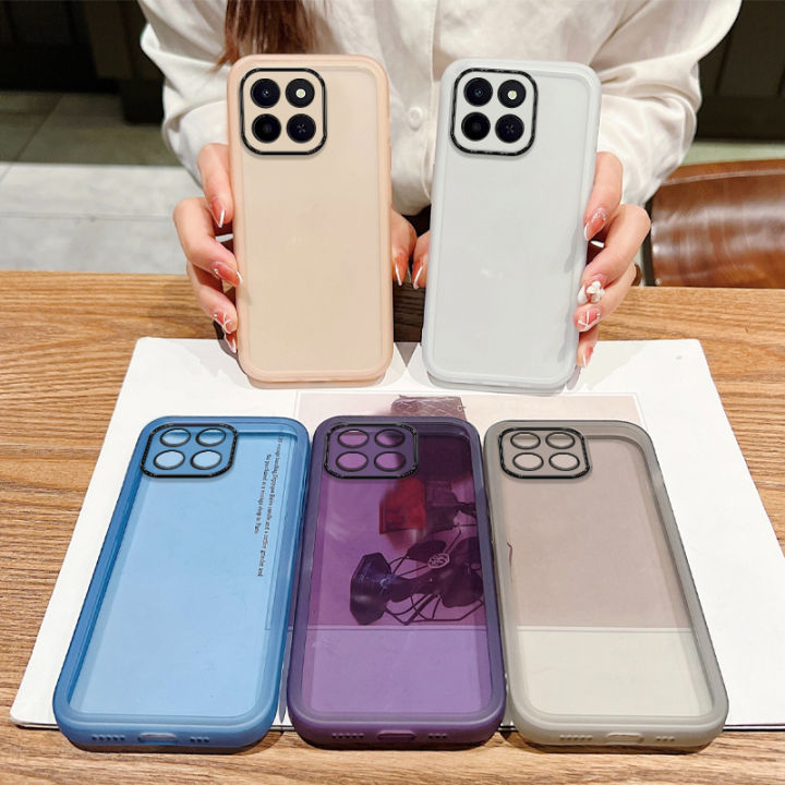 Sroof Case For Honor X6C New transparent color mesmerizing soft shell ...