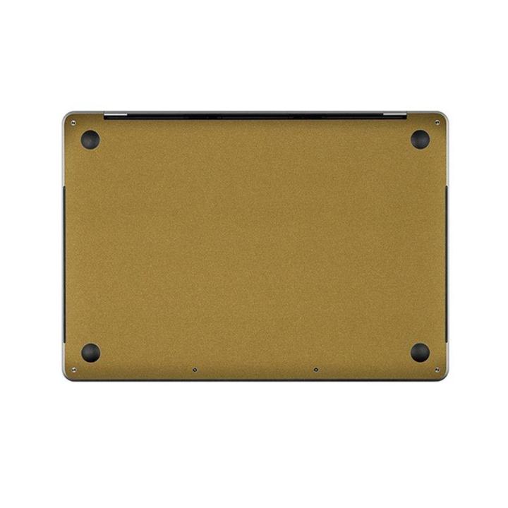 APPLE MACBOOK PRO 2016 15 Golden Brushed Metal Texture Bottom Skin ...