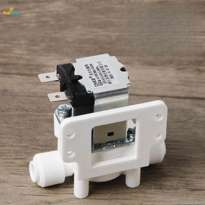 24V Inlet Water Valve Quick Connect Interface for Aquariums Ro Osmosis ...