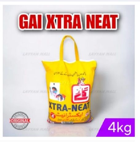 Gai Xtra Neat Washing Powder 4Kg | Daraz.pk