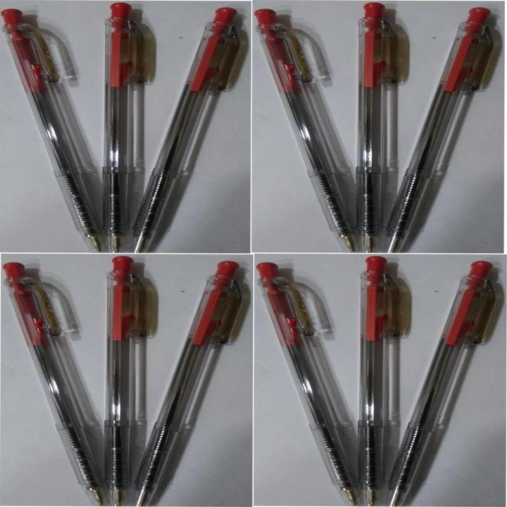 Dollar Clipper Ball Pen Red Art # BPCLF (12 Pcs) | Daraz.pk