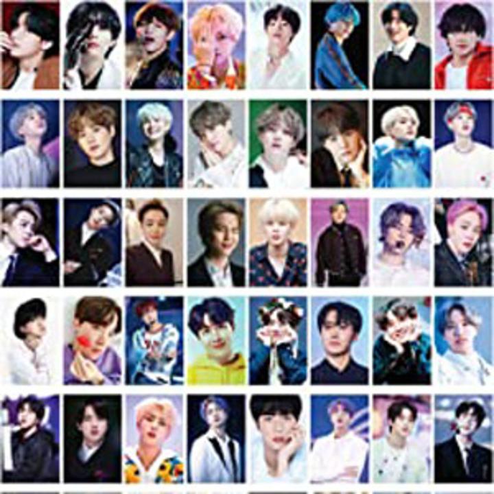 80 BTS Mini Photo Cards of Your Choice Best Quality Photocards Fit in ...