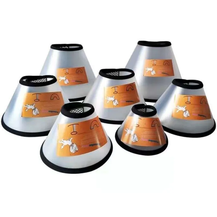 Elizabeth circle, cat dog transparent surgical collar, neck cover ...