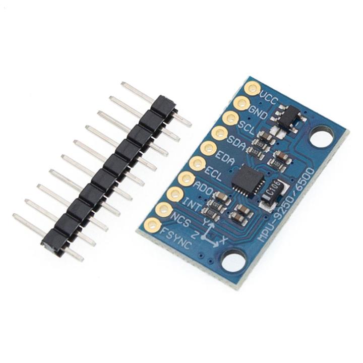 Mpu 9250 Gy 9250 9 Axis Sensor Module I2c Spi Communications Thriaxis Gyroscope Triaxial