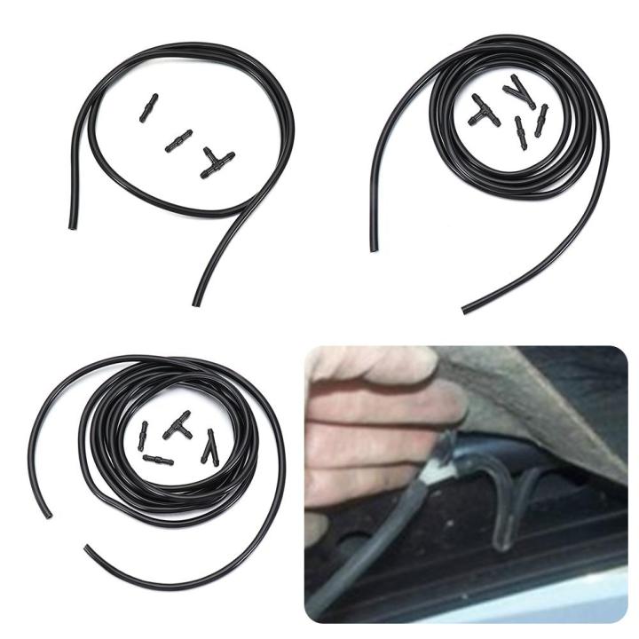 New Car Black Rubber with Connectors Windscreen Pipe Hose Water Pipe ...
