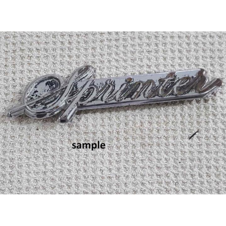 Toyota Sprinter Car Emblem In Metal | Daraz.pk