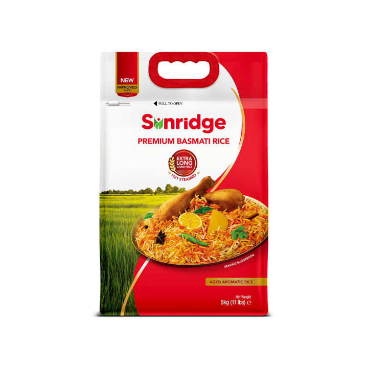 Sunridge Premium Basmati Rice 5Kg | Daraz.pk