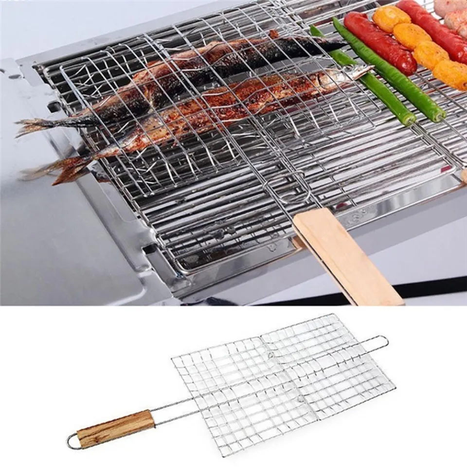 Stainless Steel Grill Accessory 2pcs Stainless Steel Barbecue Grill ...