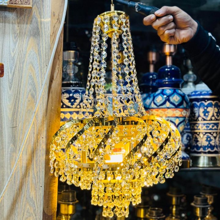 HANGING LIGHT | HANGING FANOOS | HANGING CHANDELIER K-9 |KHB/F1 | Daraz.pk