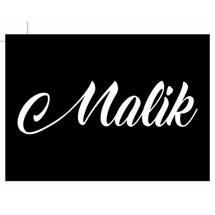 Malik- Sticker Vinyl White 12" inches wide | Daraz.pk
