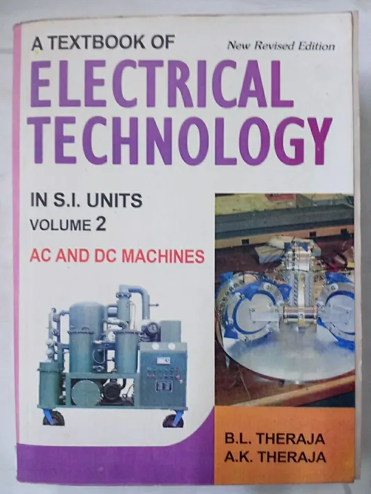 ELECTRICAL TECHNOLOGY VOLUME 2 BY BL THERAJA AK THERAJA | Daraz.pk