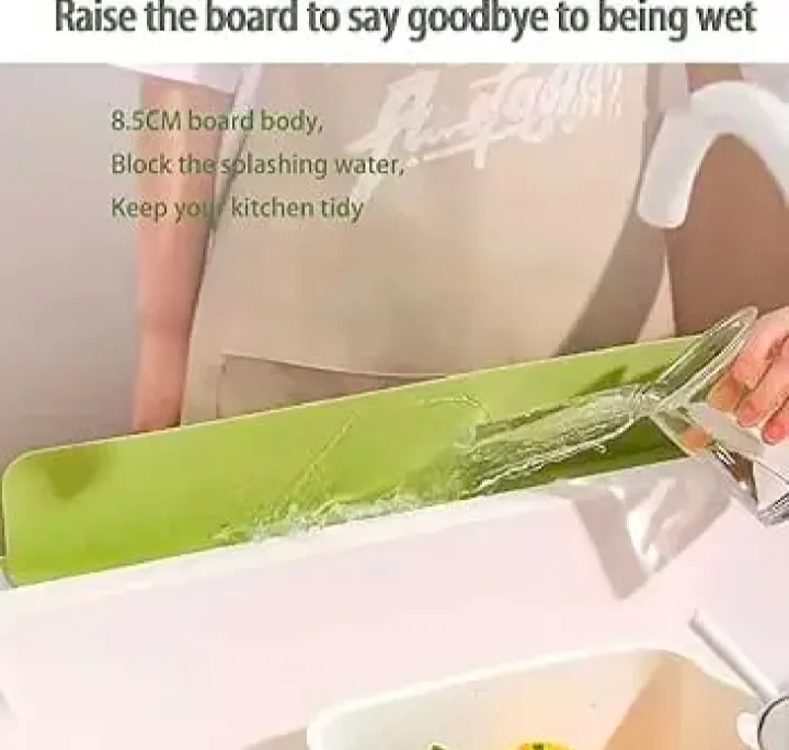 Sink Splash Guard,Water Retaining Board for Kitchen, Portable Water ...