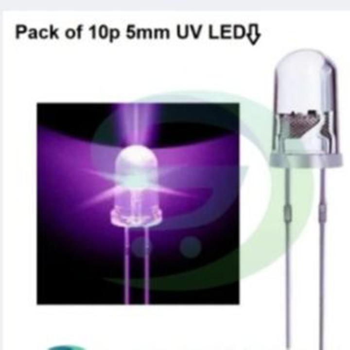 Pack of 10p 5mm UV LED Ultraviolet LED Light Emitting Diode | Daraz.pk