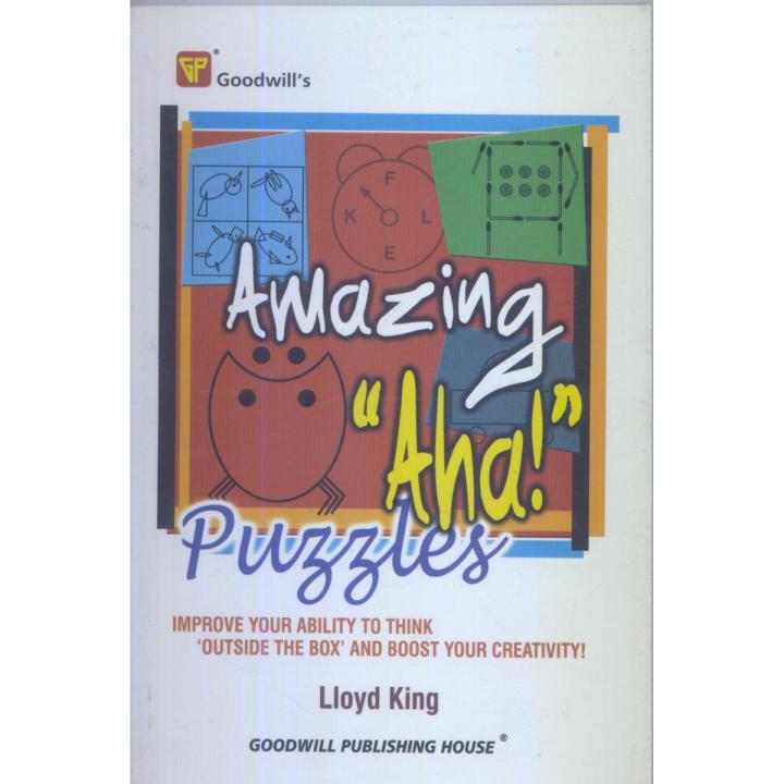 Amazing AHA Puzzles Author: Llyod King (IQ Intelligence Quotient ...
