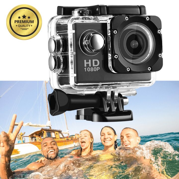 Action Cam Ultra HD Action Camera 4K/1080P 30fps WiFi 2 inch 170D ...