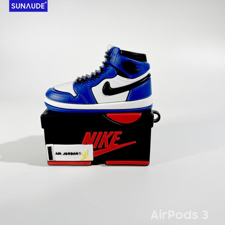 SUNAUDE For Airpods 3/3s/3th Cute Cartoon Shoe Boy Girl Soft Protect ...