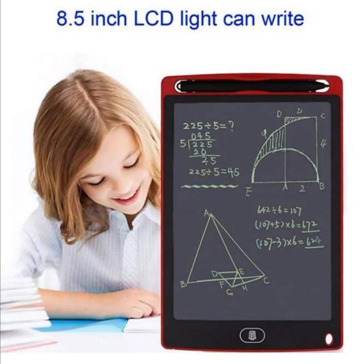 LCD Writing Tablet for Kids, 8.5 Inch Doodle Erasable Drawing Tablet ...