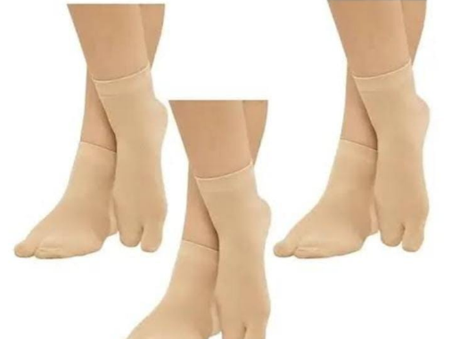 Skin Color Invisible Socks for Women & Girls – Comfortable & Soft, Skin ...