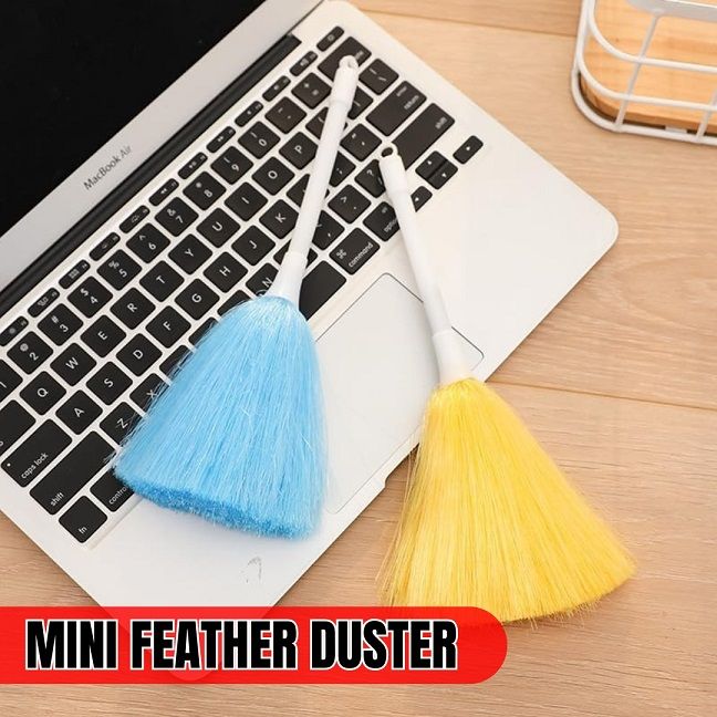 Soft Feather Mini Microfiber Cleaning Duster Brush for Cleaning ...