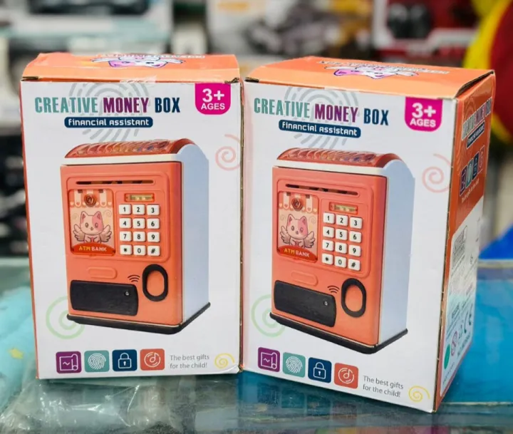 KIDS ATM PASSWORD UNLOCK MACHINE | Mini ATM Machine, Money Box ,Savnig ...