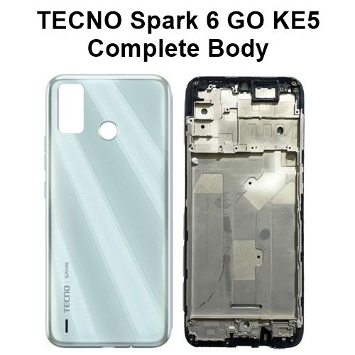 TECNO Spark 6 Go KE5 Complete Housing Replacement Or Complete Body For ...