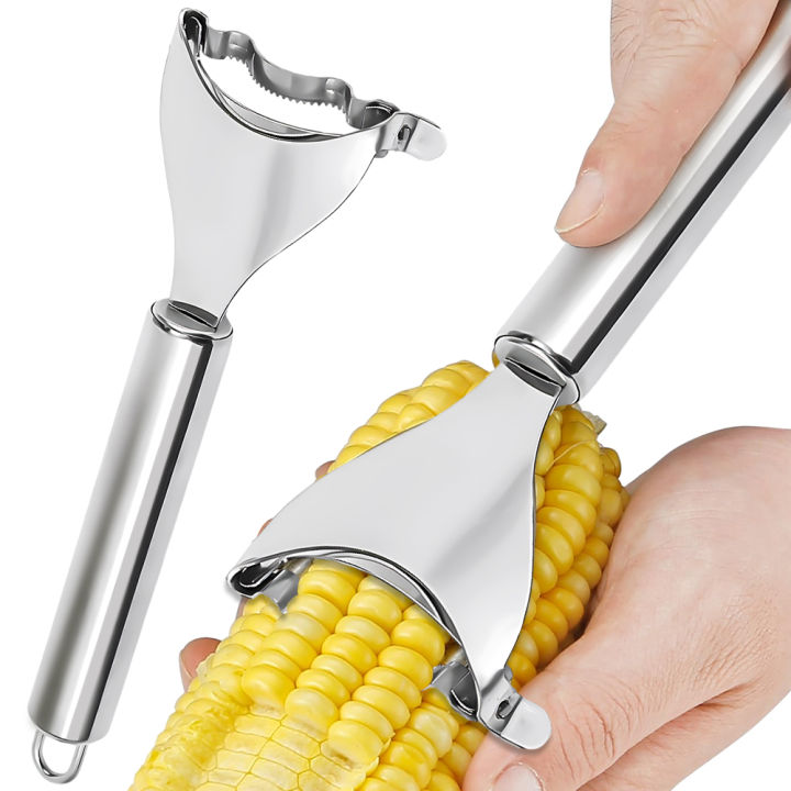 Corn Cob Remover Tool Stainless Steel Y Shaped Peeler Multifunctional ...
