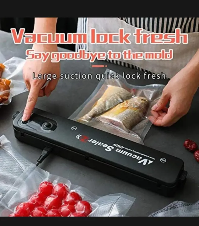 WOE Vacuum Sealer Hand Machine Automatic Food Sealer for Food Saver 5 ...