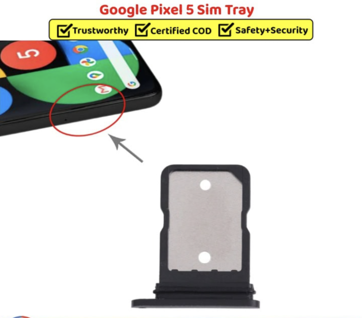 Google Pixel 5 SIM Tray Sim Jacket Sim Slot | Top-Notch Quality! | Daraz.pk
