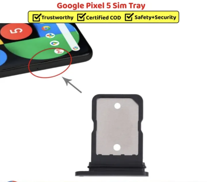 Google Pixel 5 SIM Tray Sim Jacket Sim Slot | Top-Notch Quality! | Daraz.pk