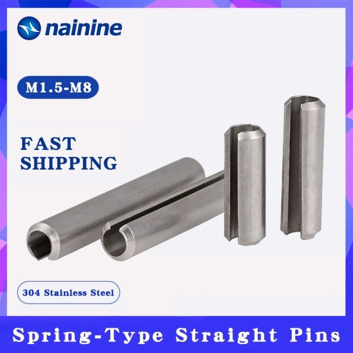 GB879 Spring-Type Straight Pins 304 Stainless Steel Spring Elastic ...