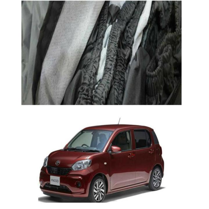 TOYOTA PASSO TOP COVER IMPORTED TAFEETA WHITE FUZZING 100% WATER AND ...