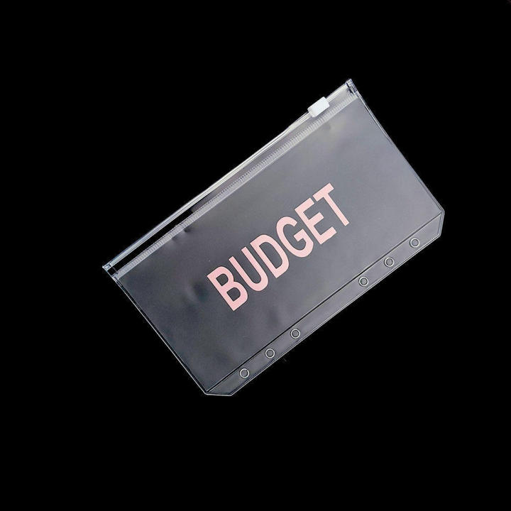 Budget planner PVC binder envelopes Compact Notebook binder PVC Budget ...