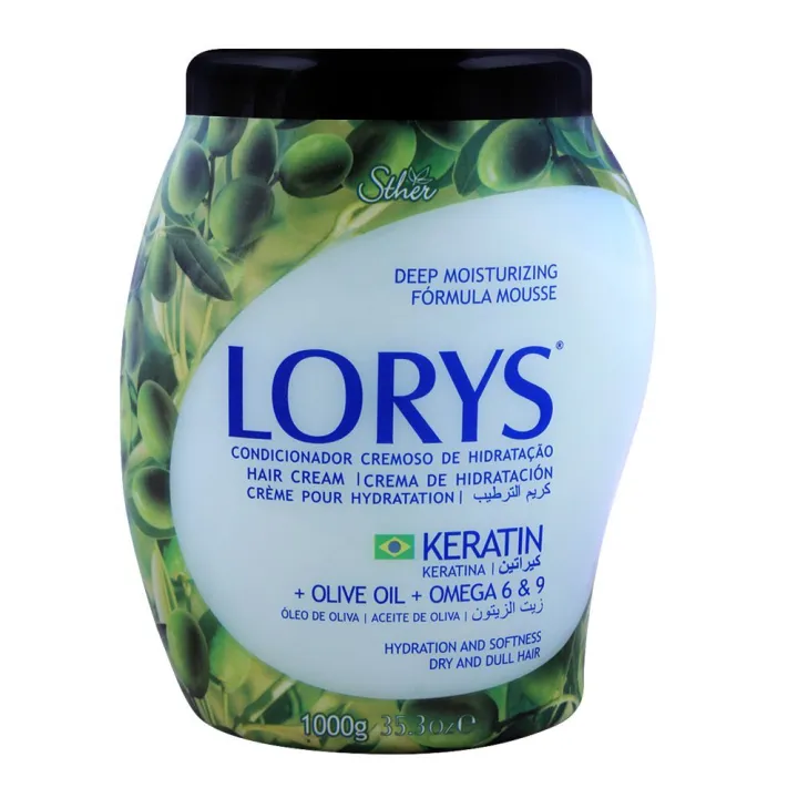 Lorys Brazilian Hair Mask Keratin with Olive Oil | 1000 g | Daraz.pk