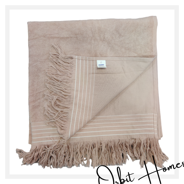 100% Cotton Terry Towel - Bath Sheet - Shawl Towel -- ORBIT HOME | Daraz.pk