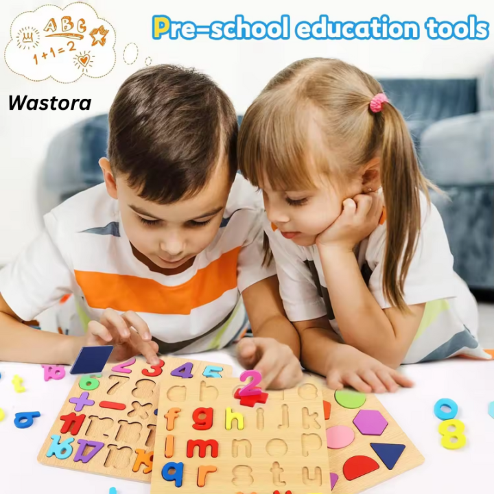 Wooden English Letters• Kids Educational Toys• Learning Letters and ...